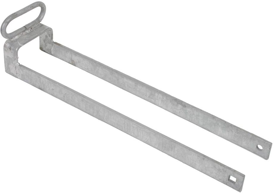 John George Throwover Gate Loop Galvanised 18" - Hinges & Brackets
