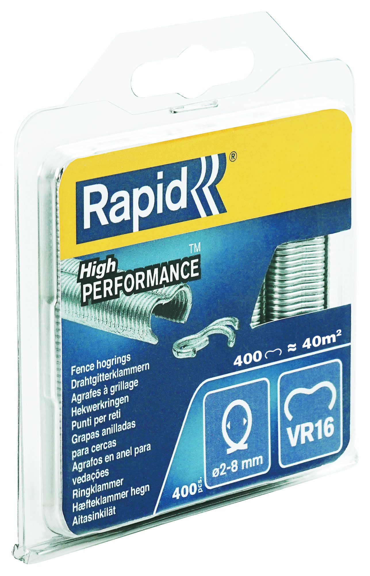 Rapid Fence Hog rings 400 Pack - Staples