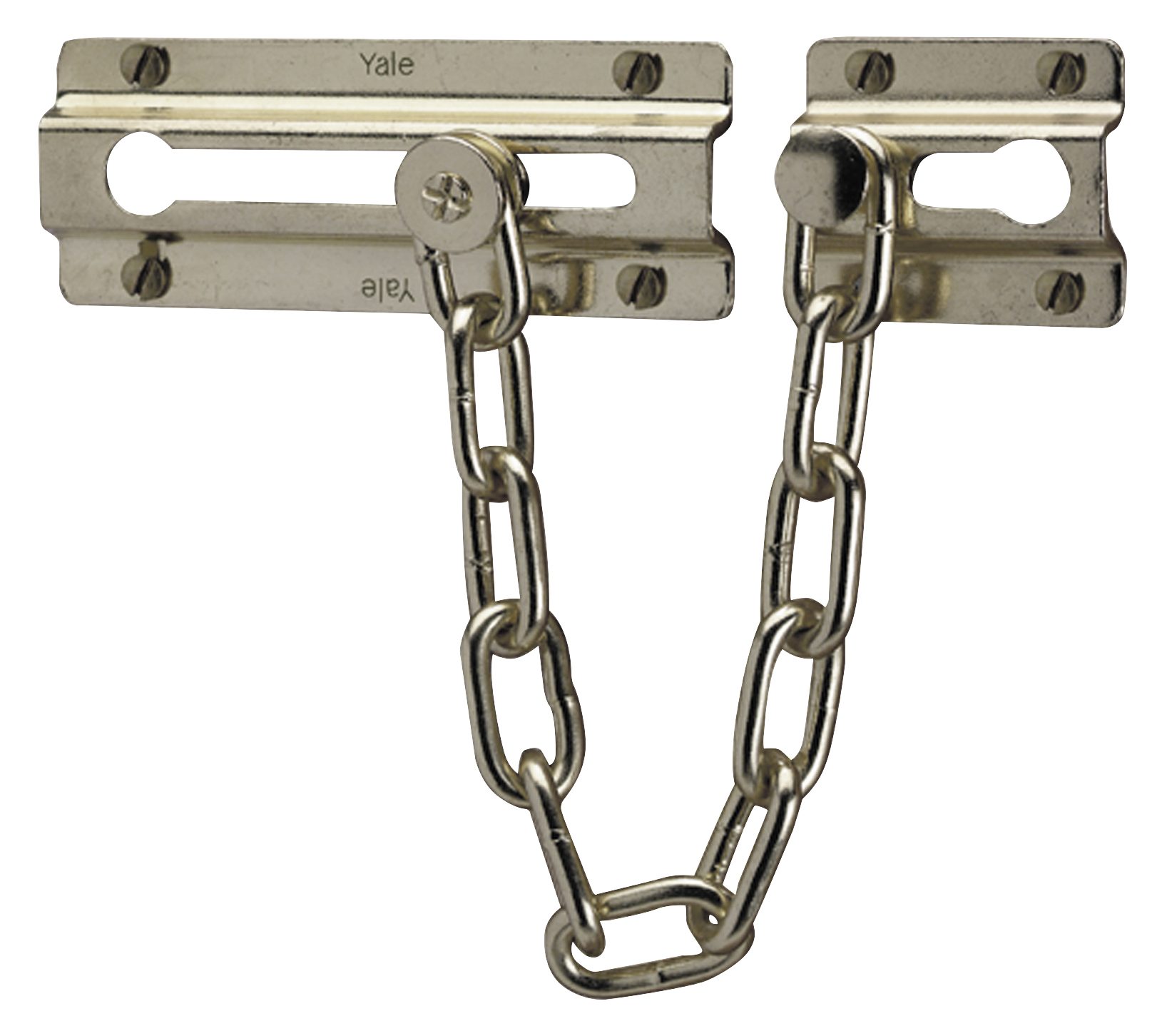 Yale Chrome Door Chain - Bolts