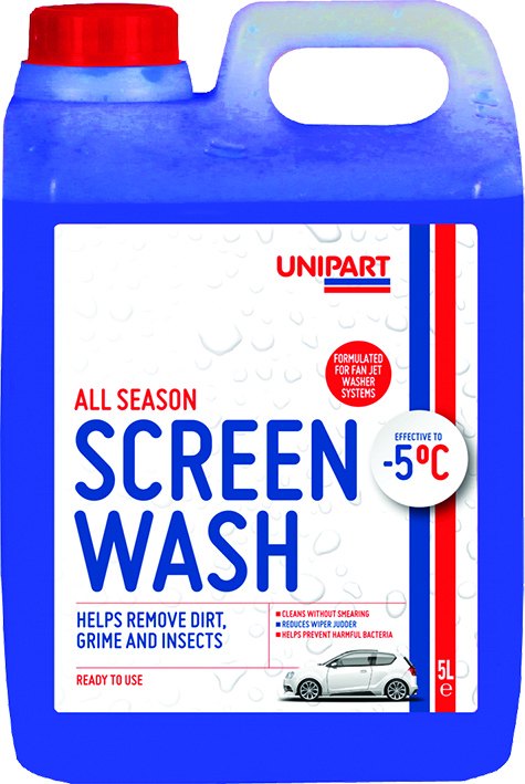 Unipart Ready To Use Screen Wash 5L - Maintenance - Mole Avon
