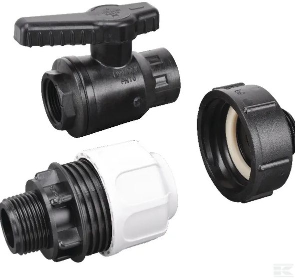 IBC Fitting S60 To Tap Kit - Pipe Fittings - Mole Avon