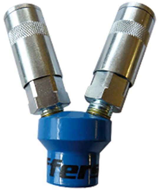 Jefferson Tools Twin Coupling 1/4" Female To 2 x Female Quick Release ...