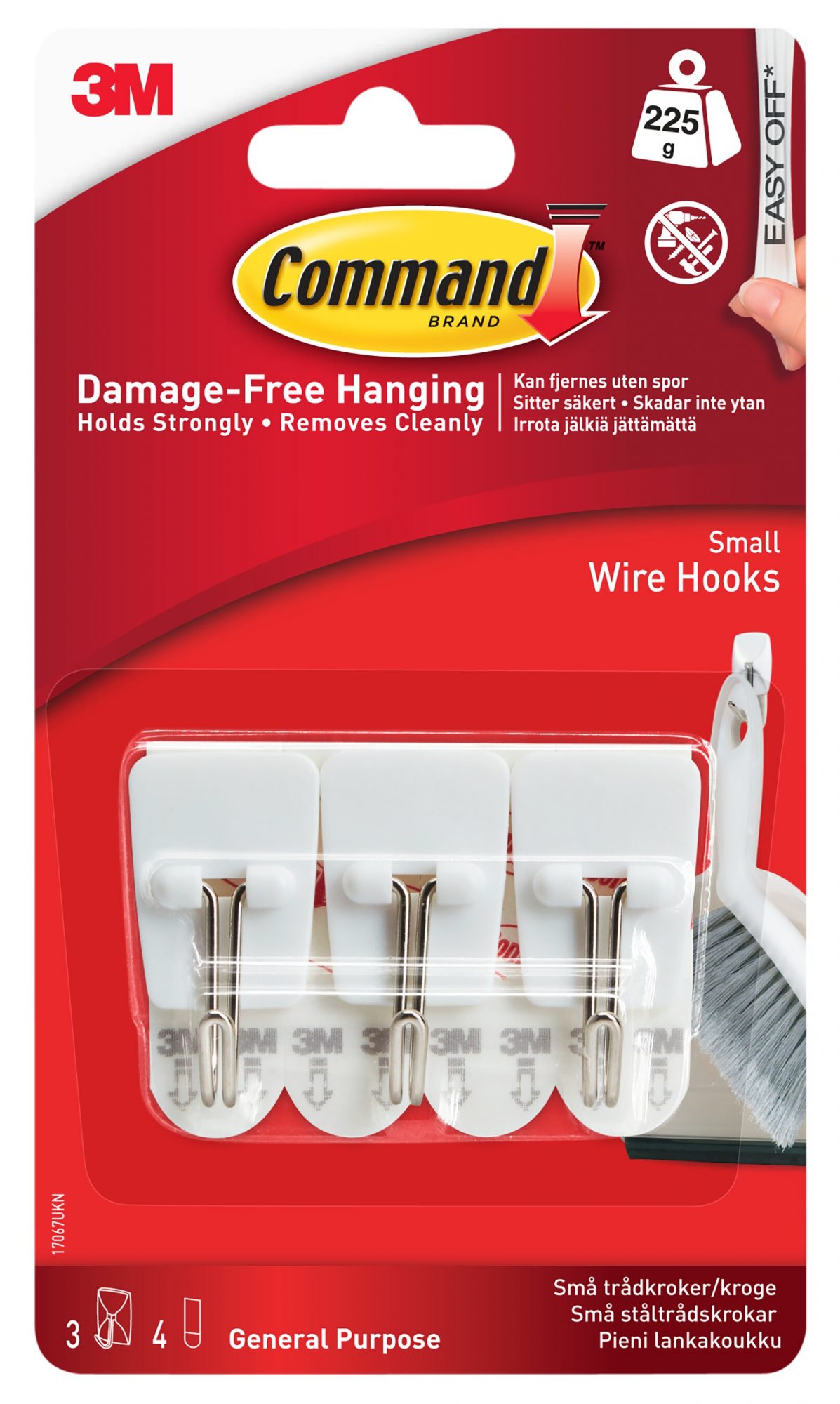 Command Hanging Hooks - Adhesives - Mole Avon