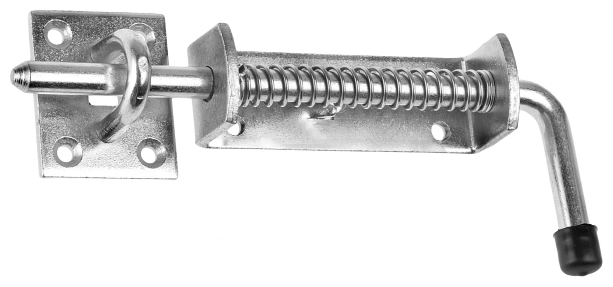 John George Galvanised Spring Loaded Bolt 1/2" - Bolts - Mole Avon