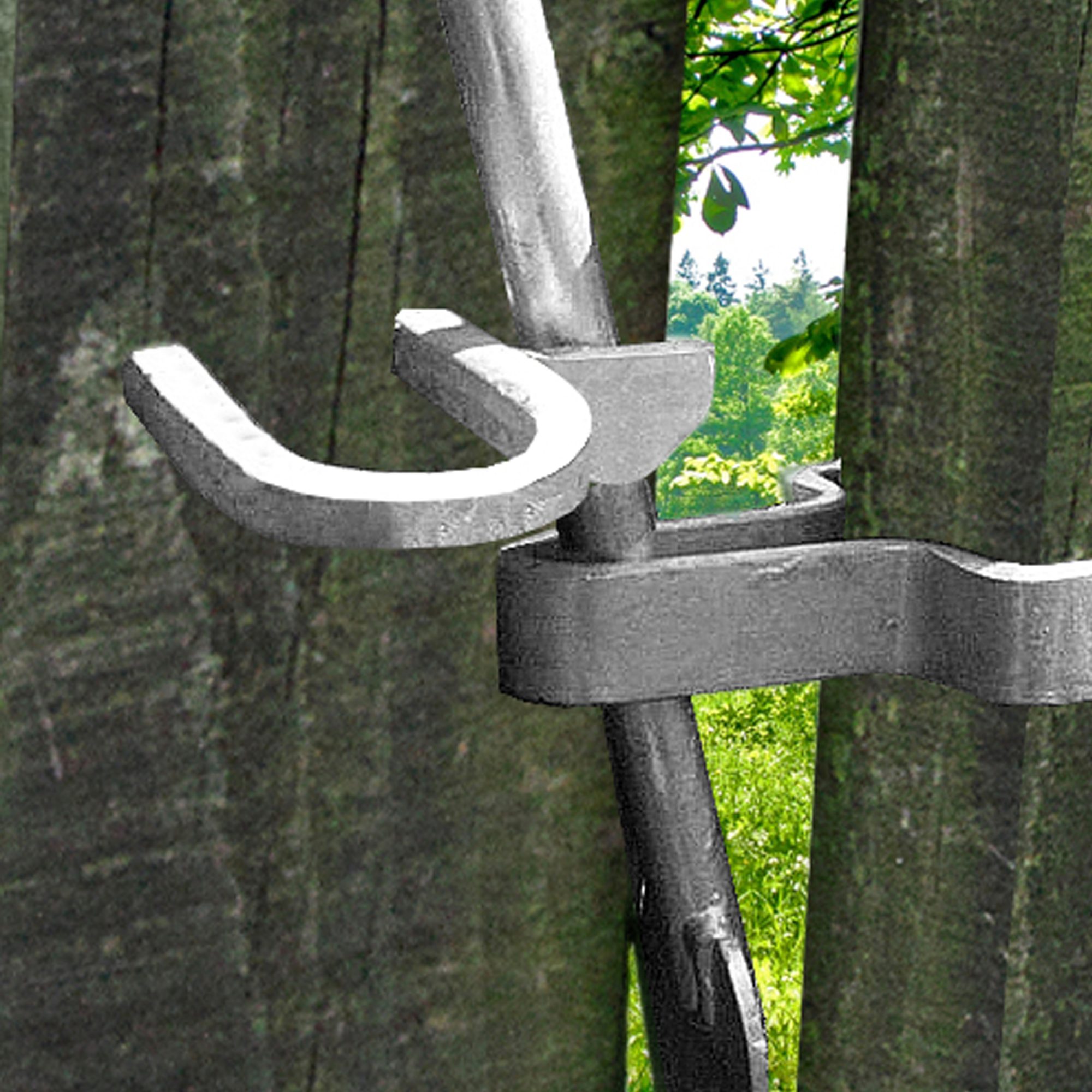 Eliza Tinsley Galvanised Latch Spring Fastener Set - Hinges & Brackets