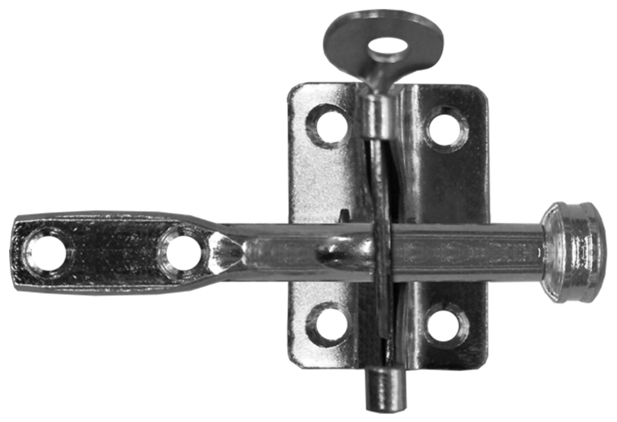 Eliza Tinsley Auto Catch Gate BZP Small - Hinges & Brackets
