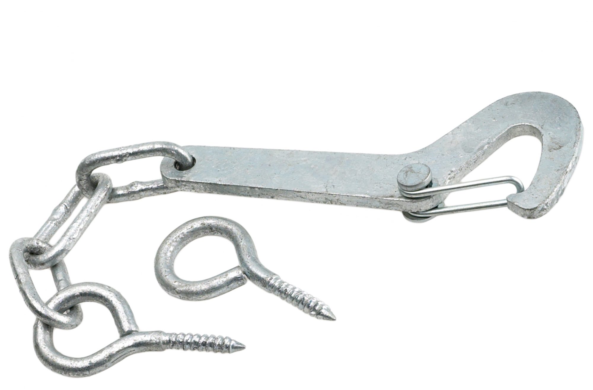 John George Safety Gate Hook & Eye 6" - Hinges & Brackets