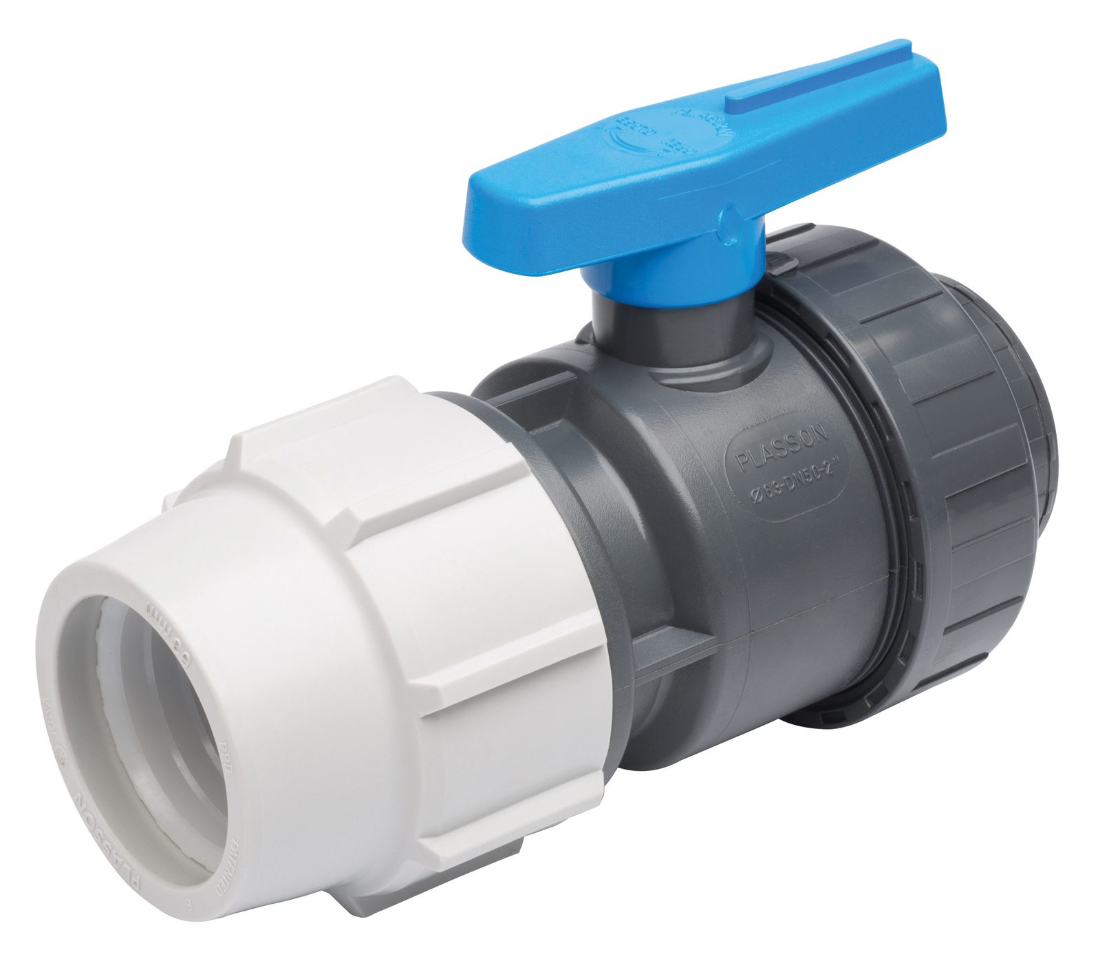 Plasson PVC Valve Ball - Pipe Fittings - Mole Avon