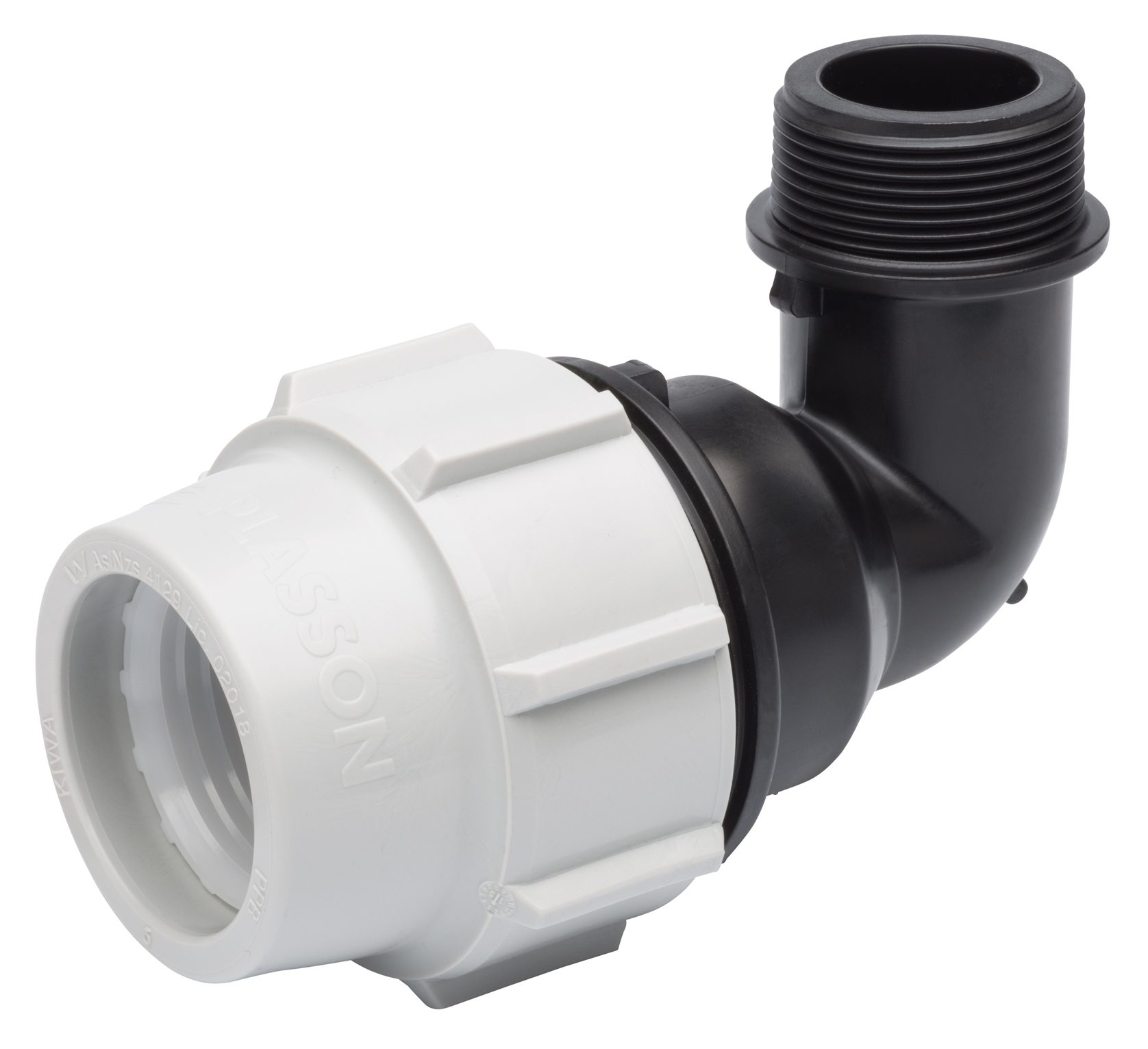 Plasson Pipe Elbow Bend Male - Pipe Fittings