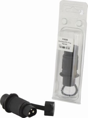 Sparex Auxiliary Plug Male 3 Pin - Electrical