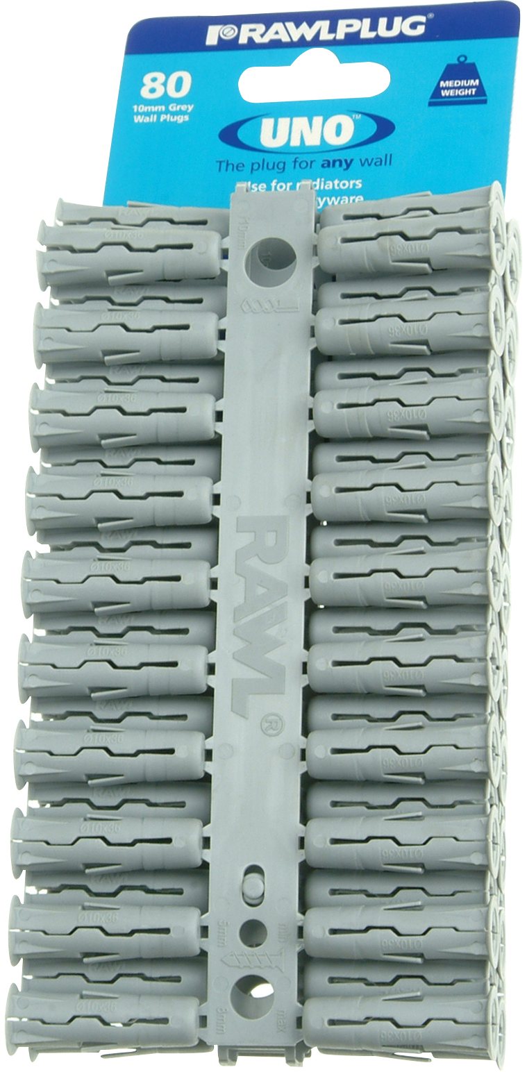 Rawplug Rawlplug Uno 80 Pack - Screws