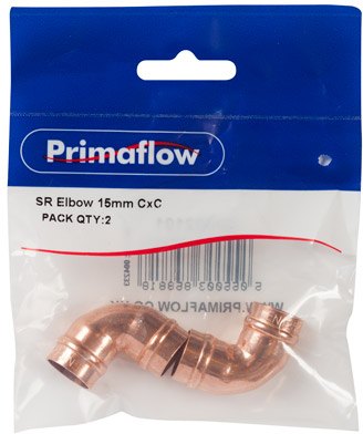 Primaflow SR Elbow 2 Pack - Brassware & Taps