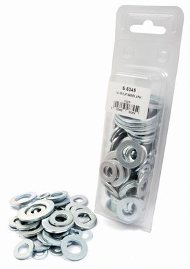 Sparex Flat Washers Assorted 136 Pack - Nuts, Bolts & Washers