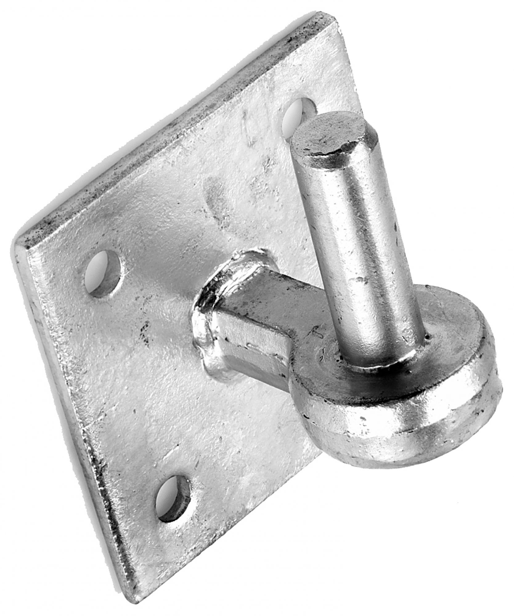 Eliza Tinsley Hook On Square Plate 4" - Gate Hooks & Handles