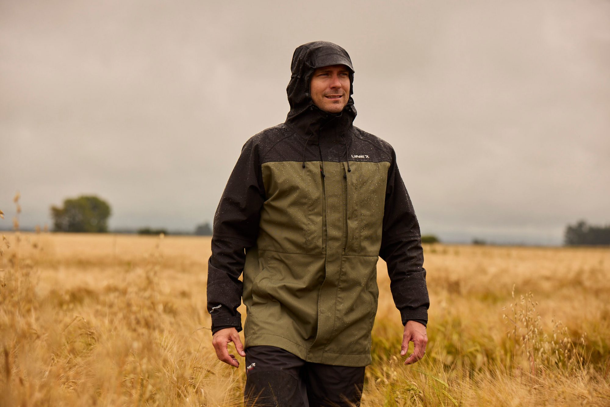 Swanndri Storm Pro20 Line 7 Jacket Moss/Black - Jackets
