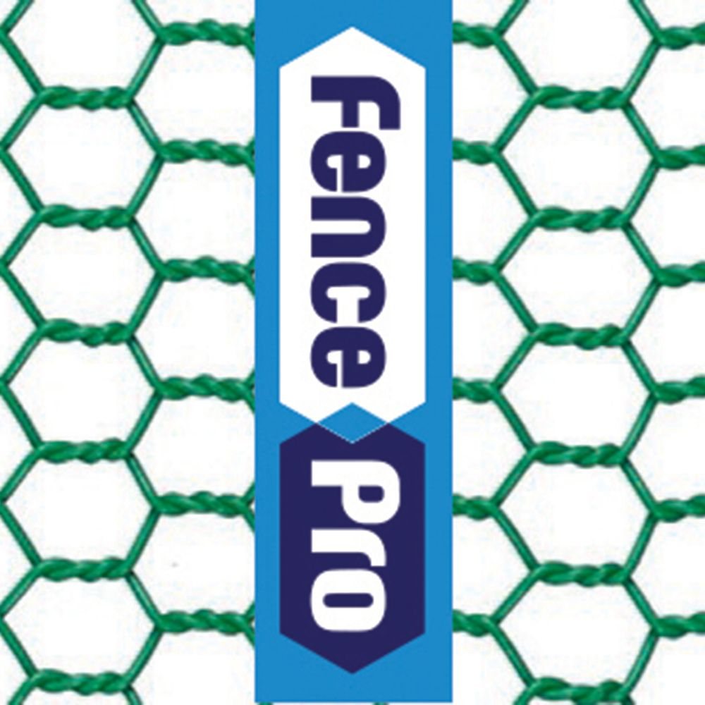 PVC Coated Wire Netting 25mm x 10m - Wire & Netting