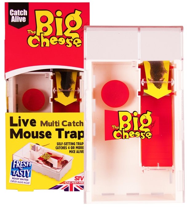 STV Big Cheese Multi Catch Mouse Trap - Rodent Traps
