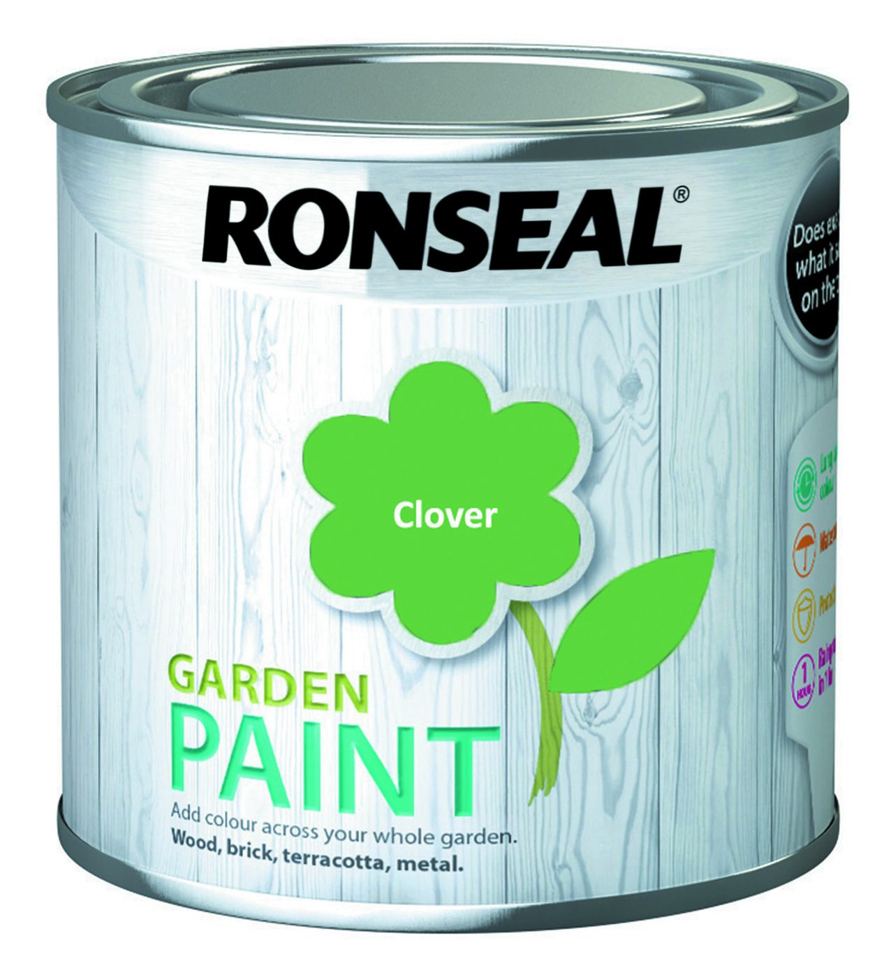 Ronseal Garden Paint Clover 250ml - Wood Treatments & Paints