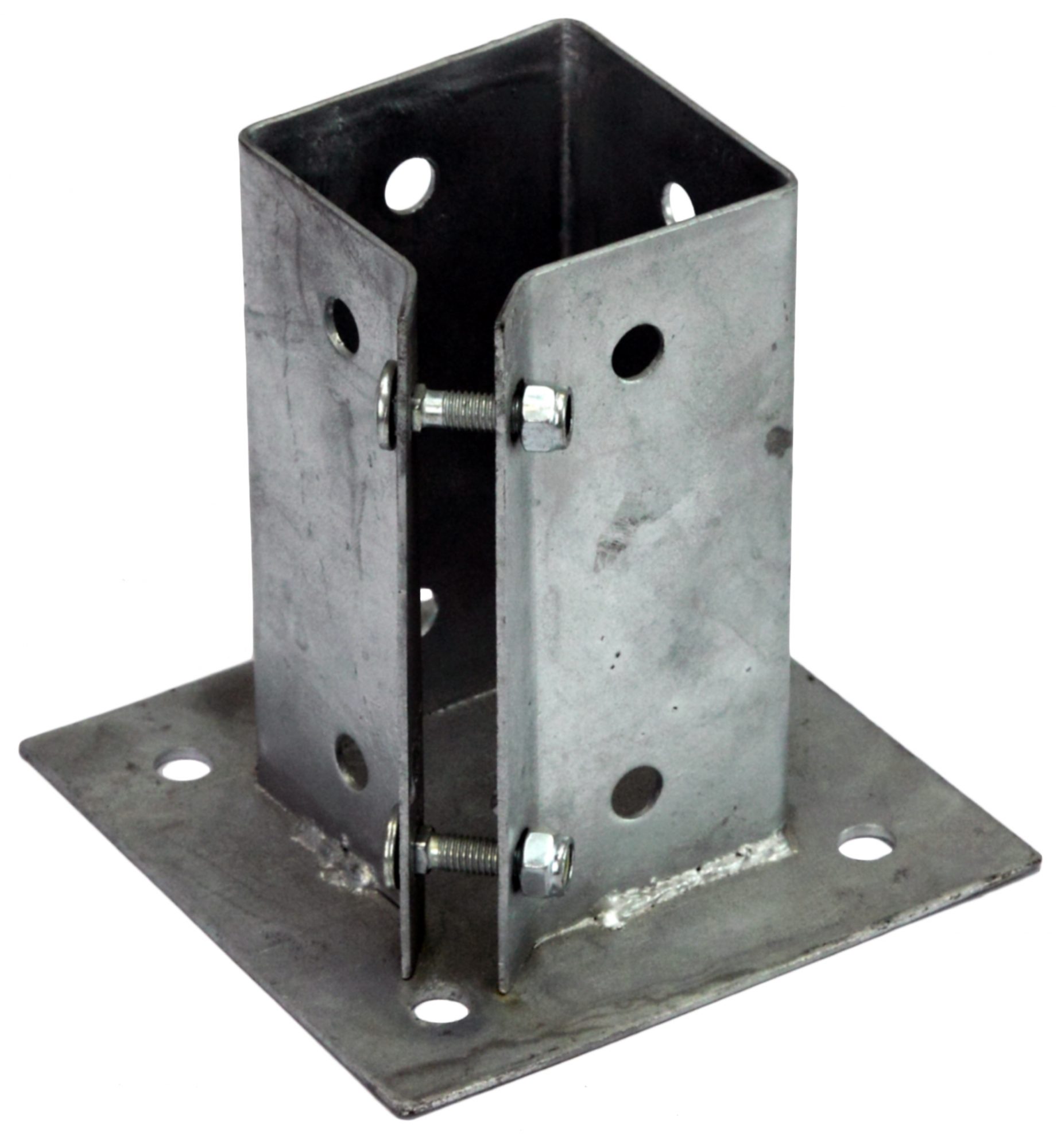 Bolt Down Post Support Clamp Grip - Fencing Accessories