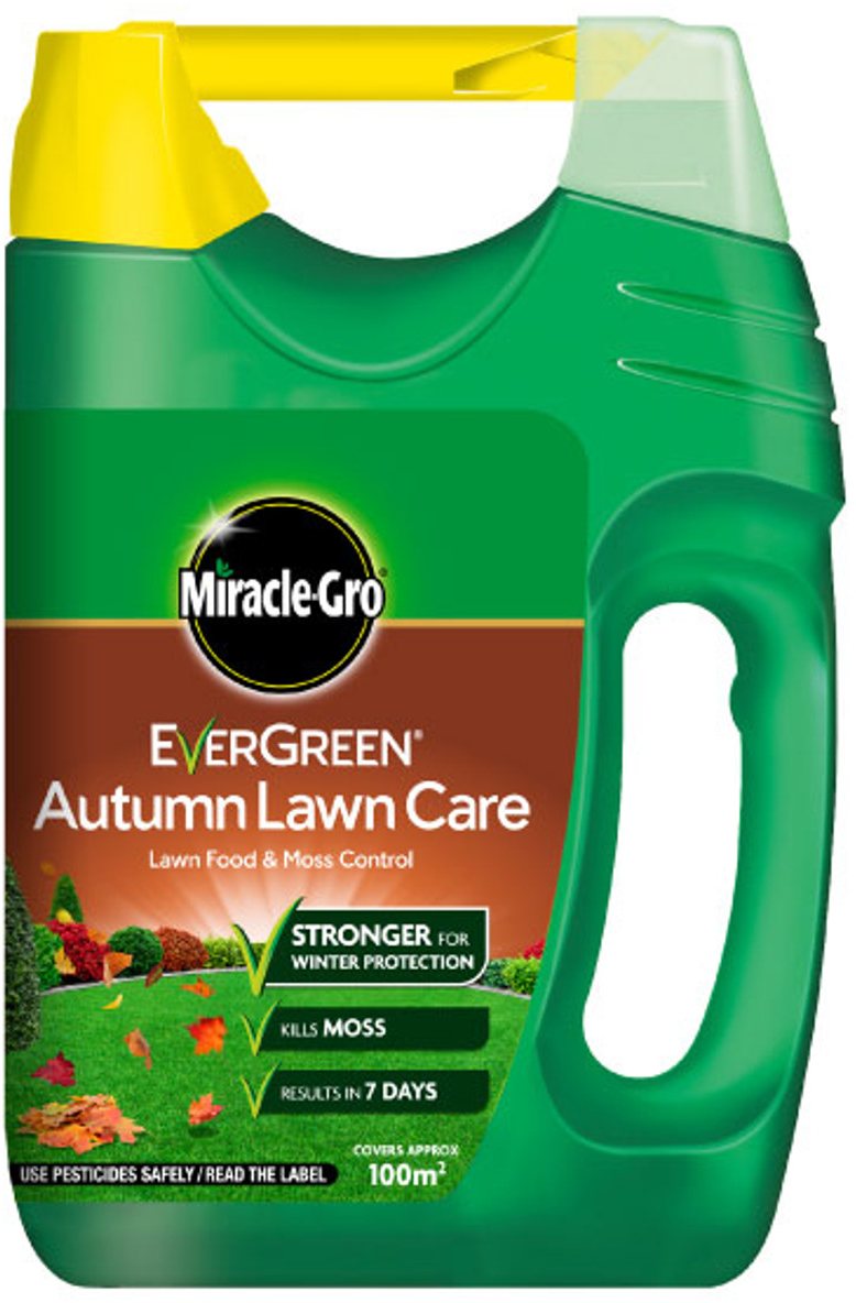 MIRACLE Miracle Gro Evergreen Autumn Lawn Spreader 80m2 - Lawn Care