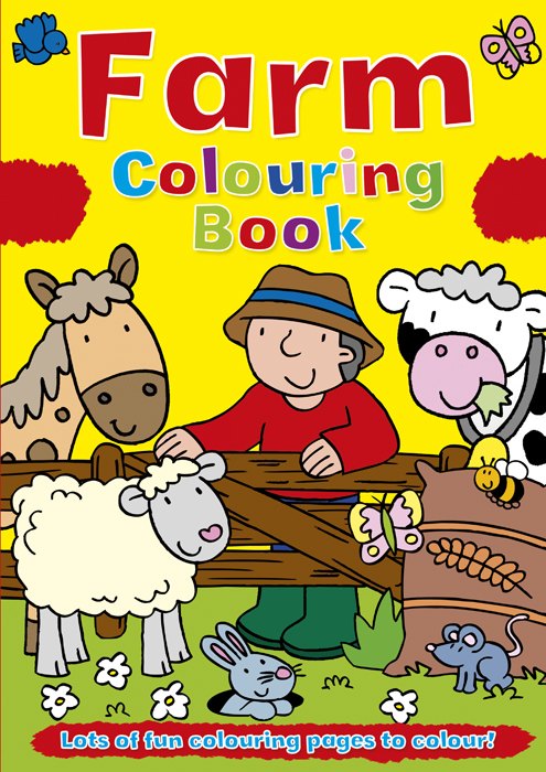Farm Colouring Book - Arts & Crafts - Mole Avon