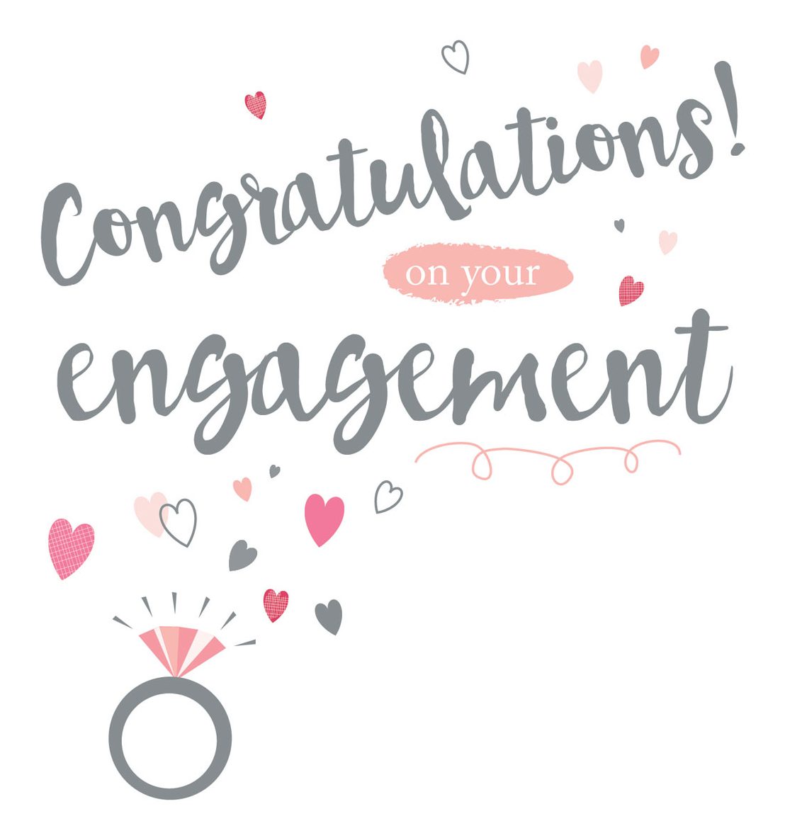 Engagement Congratulations Clipart