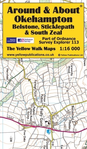 Around & About Okehampton - Maps