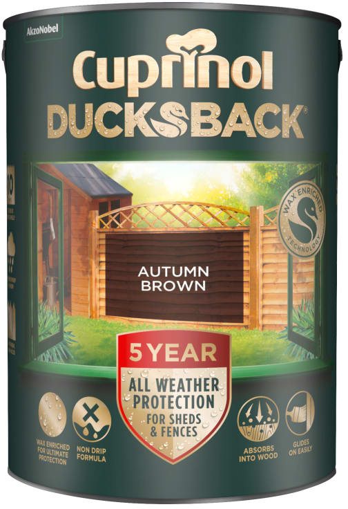Cuprinol Ducksback 5L - Wood Treatments & Paints