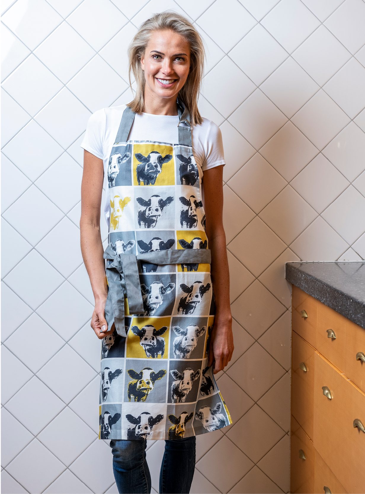 Moo Apron - Kitchen Linen