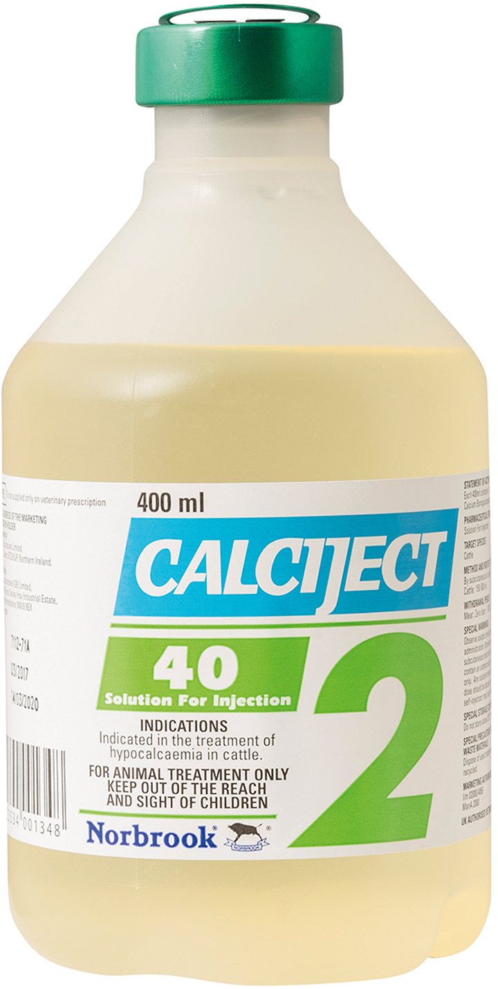 Calciject 40 No.2 400ml - Vaccines & Injections