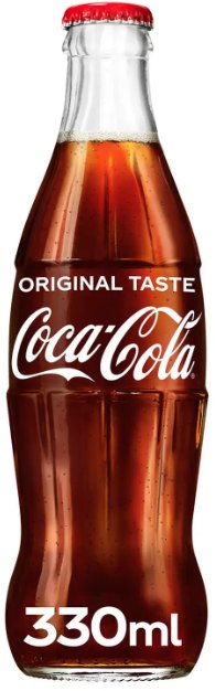 Coca Cola 330ml Glass - Soft Drinks - Mole Avon
