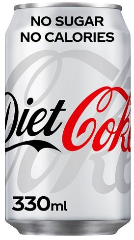 Coca Cola Diet Cola 330ml - Soft Drinks