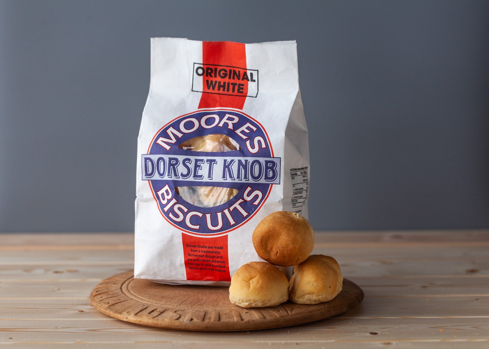MOORES Moores White Dorset Knobs 225g - Biscuits & Cakes