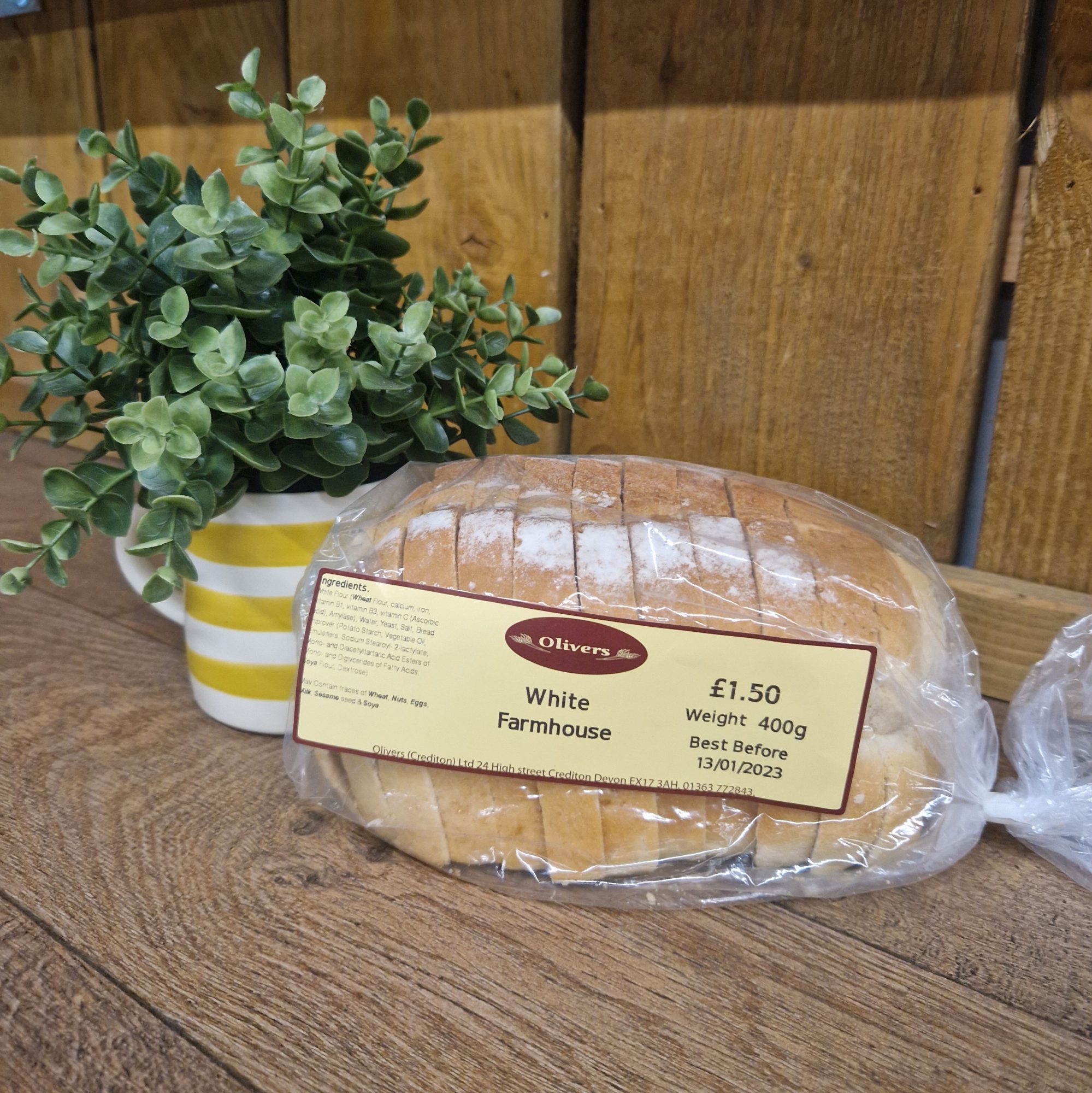 Olivers White Farmhouse Bread - Bread