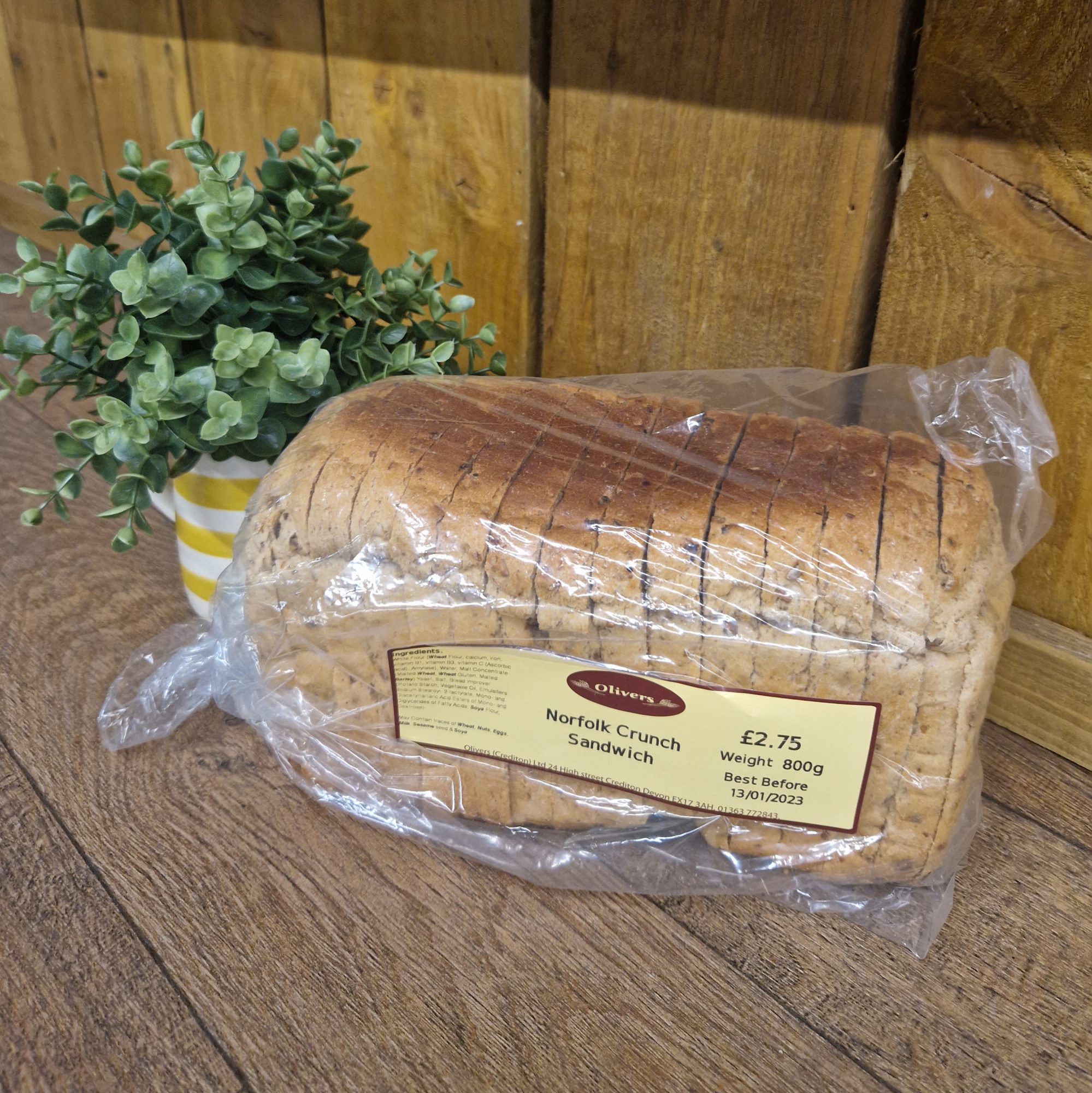 Olivers Norfolk Crunch Bread - Bread