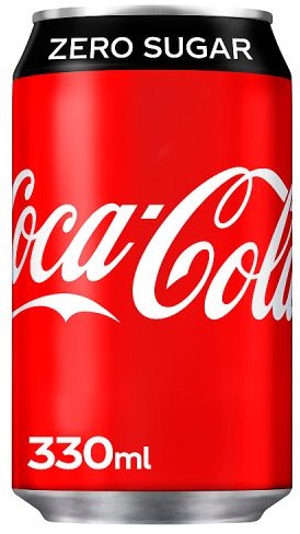 Coca Cola Zero 330ml - Soft Drinks