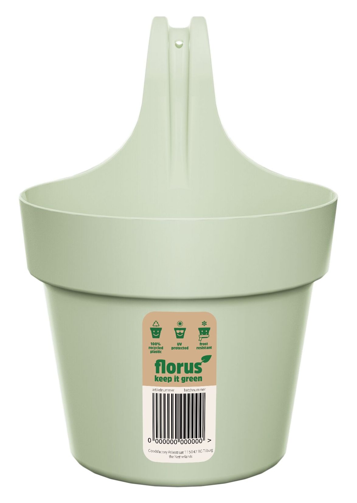 Florus Paris Single Balcony Hanger - Outdoor Pots