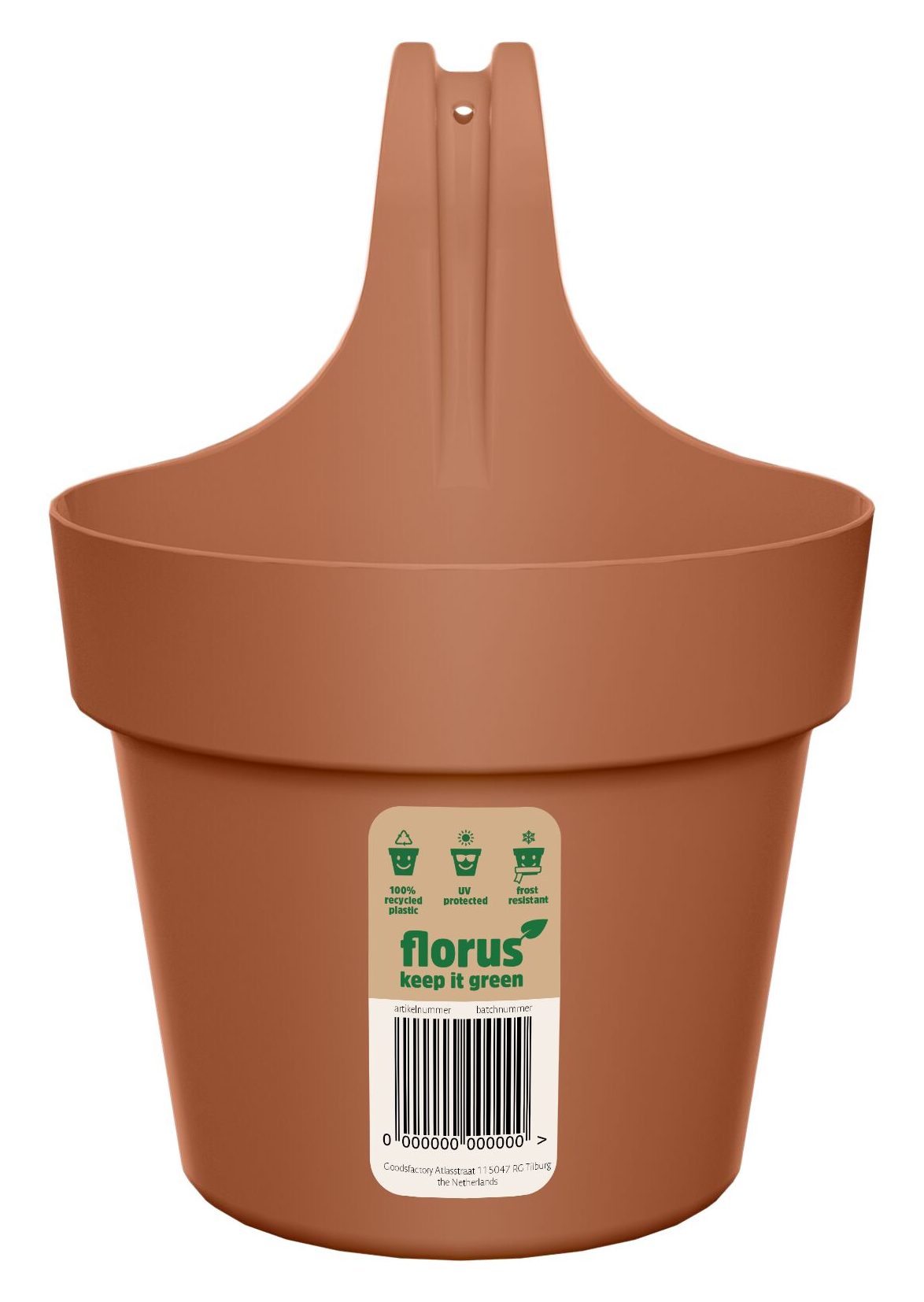 Florus Paris Single Balcony Hanger - Outdoor Pots