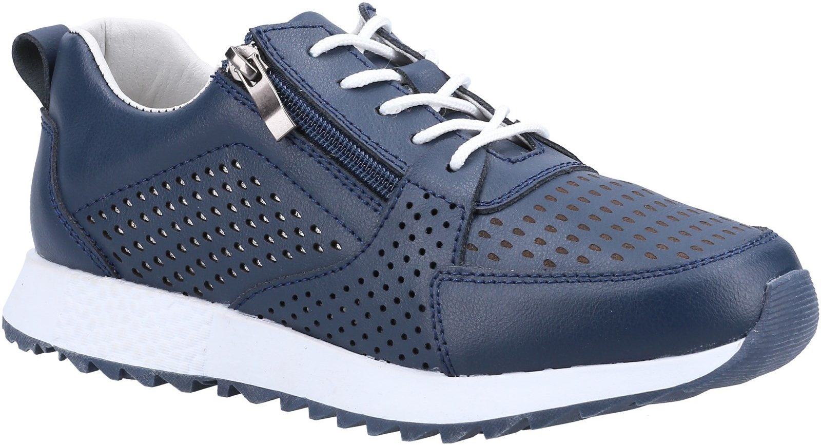 Fleet & Foster June Trainer Navy - Trainers - Mole Avon