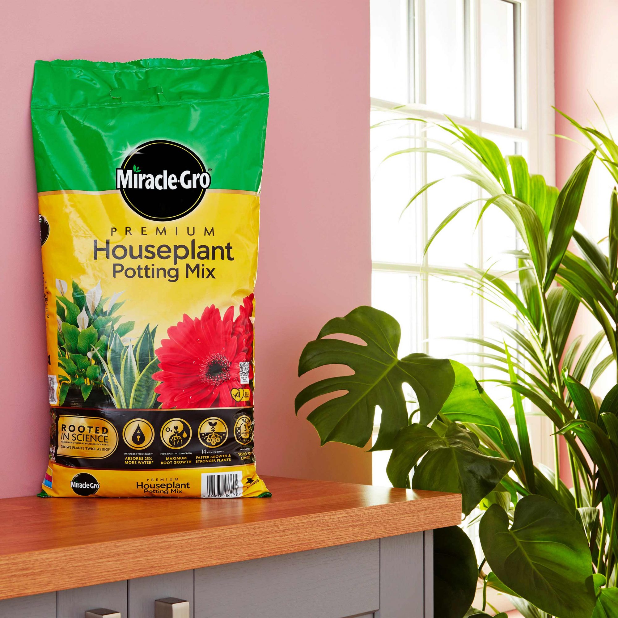 Miracle Gro Houseplant Potting Mix 10L - Buy Compost Online