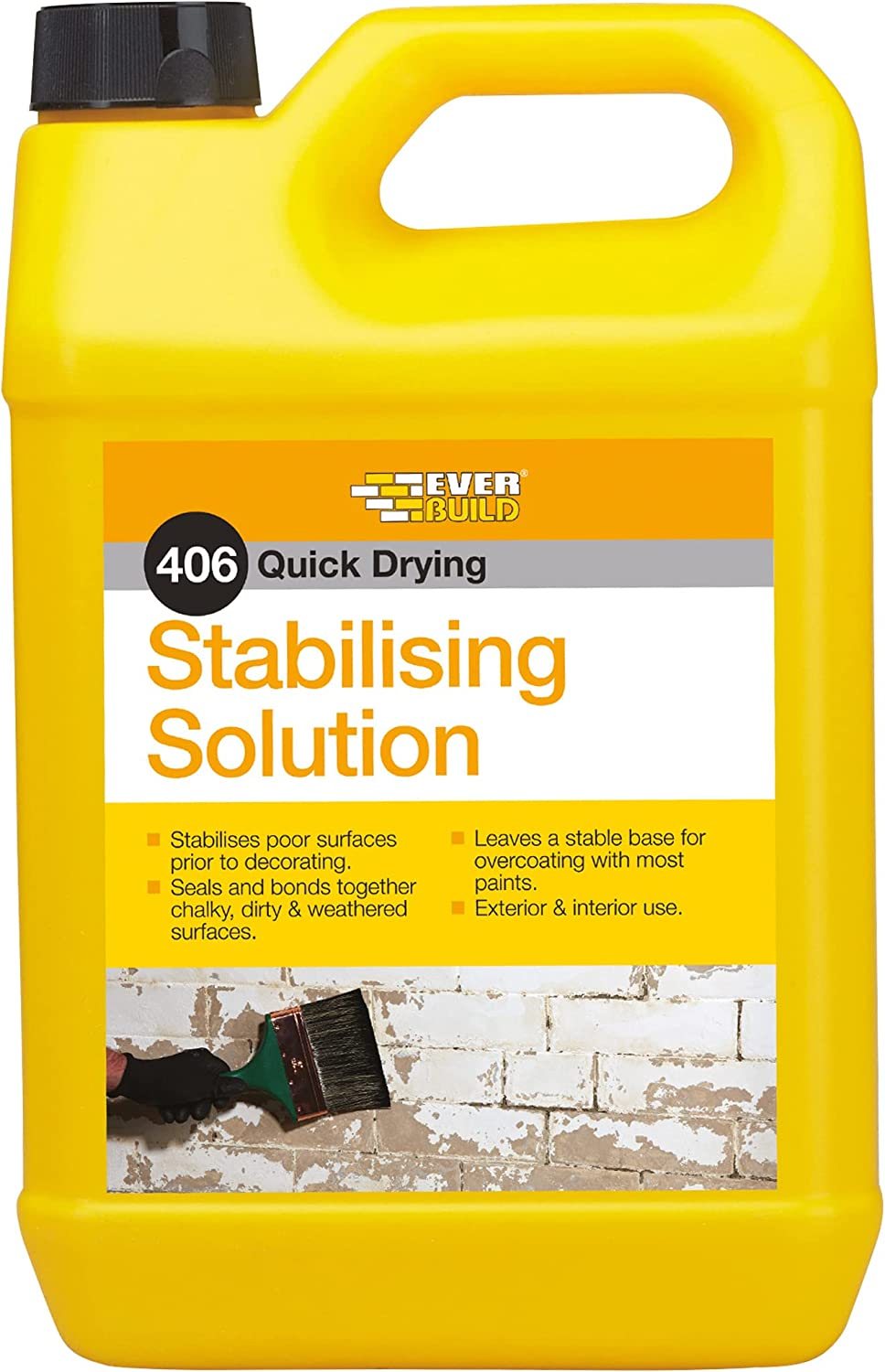 Everbuild 406 Stabilising Solution 5L - Sealants & Fillers