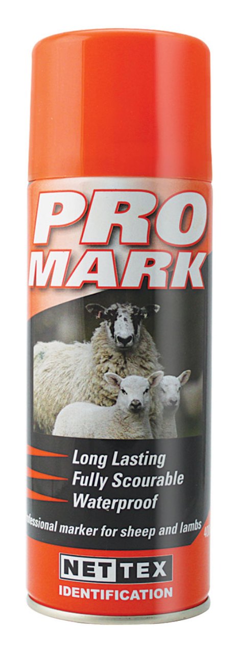 Bimeda Nettex Promark Spray Marker 400ml - Markers & Tupping