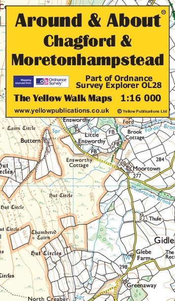 Around & About Chagford & Moretonhampstead - Maps