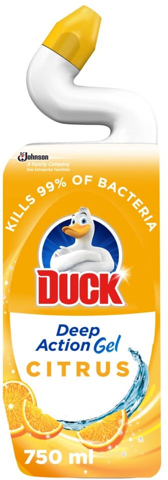 Duck Toilet Gel Citrus 750ml - Bathroom Cleaners