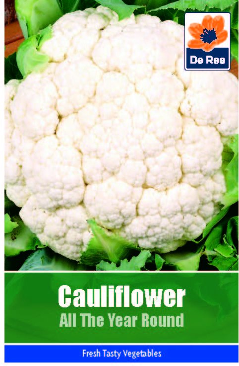 De Ree Cauliflower All Year Round Seeds - Leafy Greens