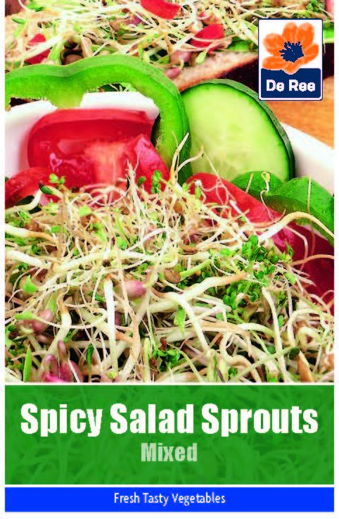 De Ree Spicy Salad Sprouts Mixed Seeds - Salad