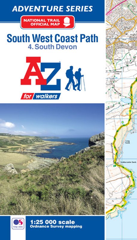 Adventure Series South West Coast Path South Devon - Maps