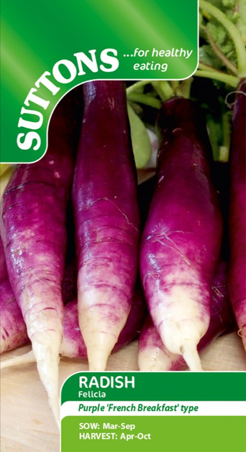 SUTTONS Suttons Radish Felicia Seeds - Salad
