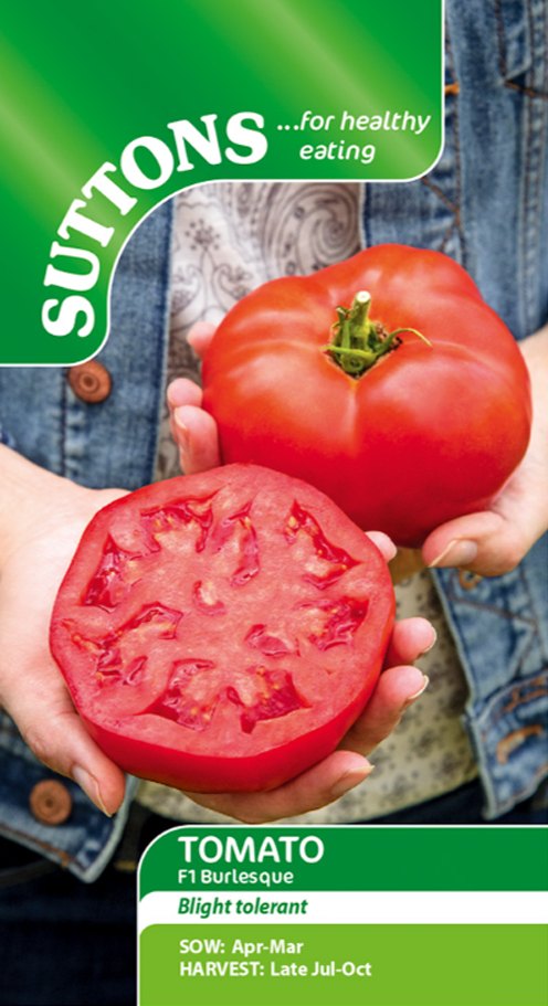 SUTTONS Suttons Tomato Burlesque F1 Seeds - Salad