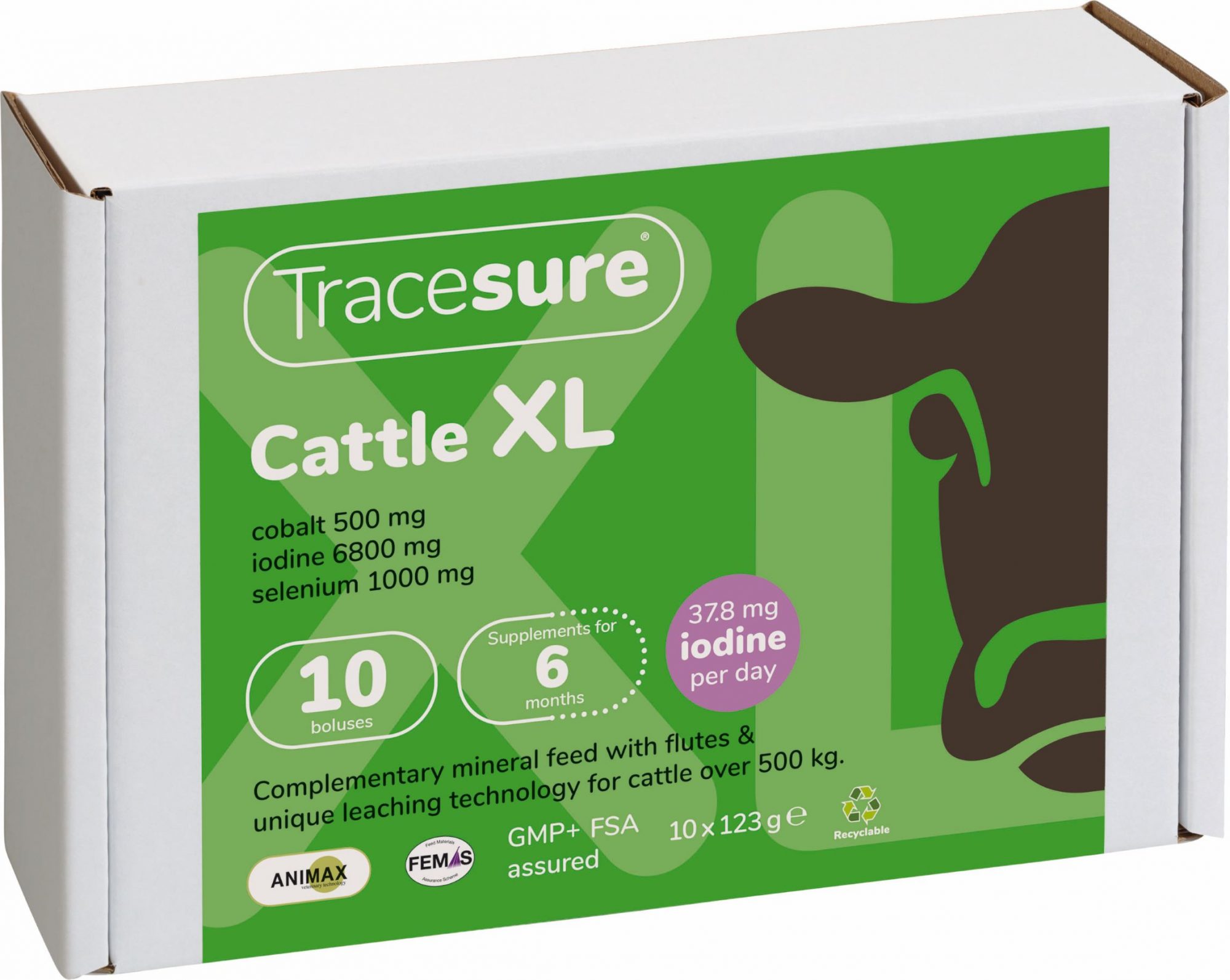 Tracesure Cattle XL 10 Pack - Cattle Supplement